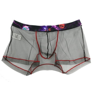 Men's Boxer Briefs Fashion Full lace Strap Underwear Underwear Lingerie ...