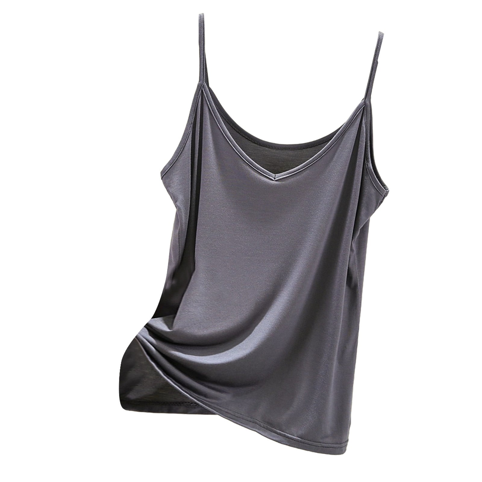 Baberdicy Modal Slip Dress with V-Neck - Women's Summer Seamless ...