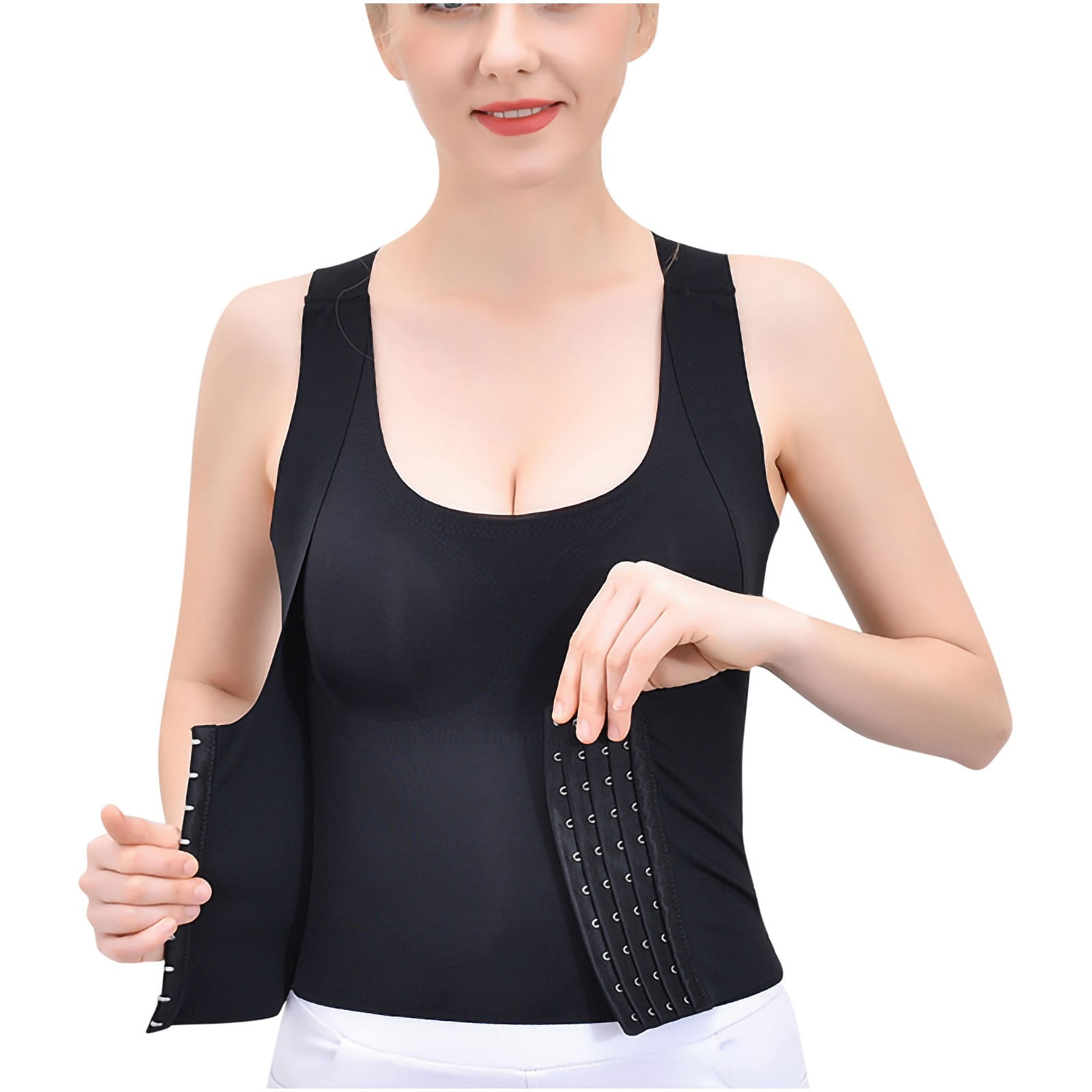 Baberdicy Shapewear 4 In 1 Waist Trainer Bra 4 In 1 Waist Buttoned Bra ...