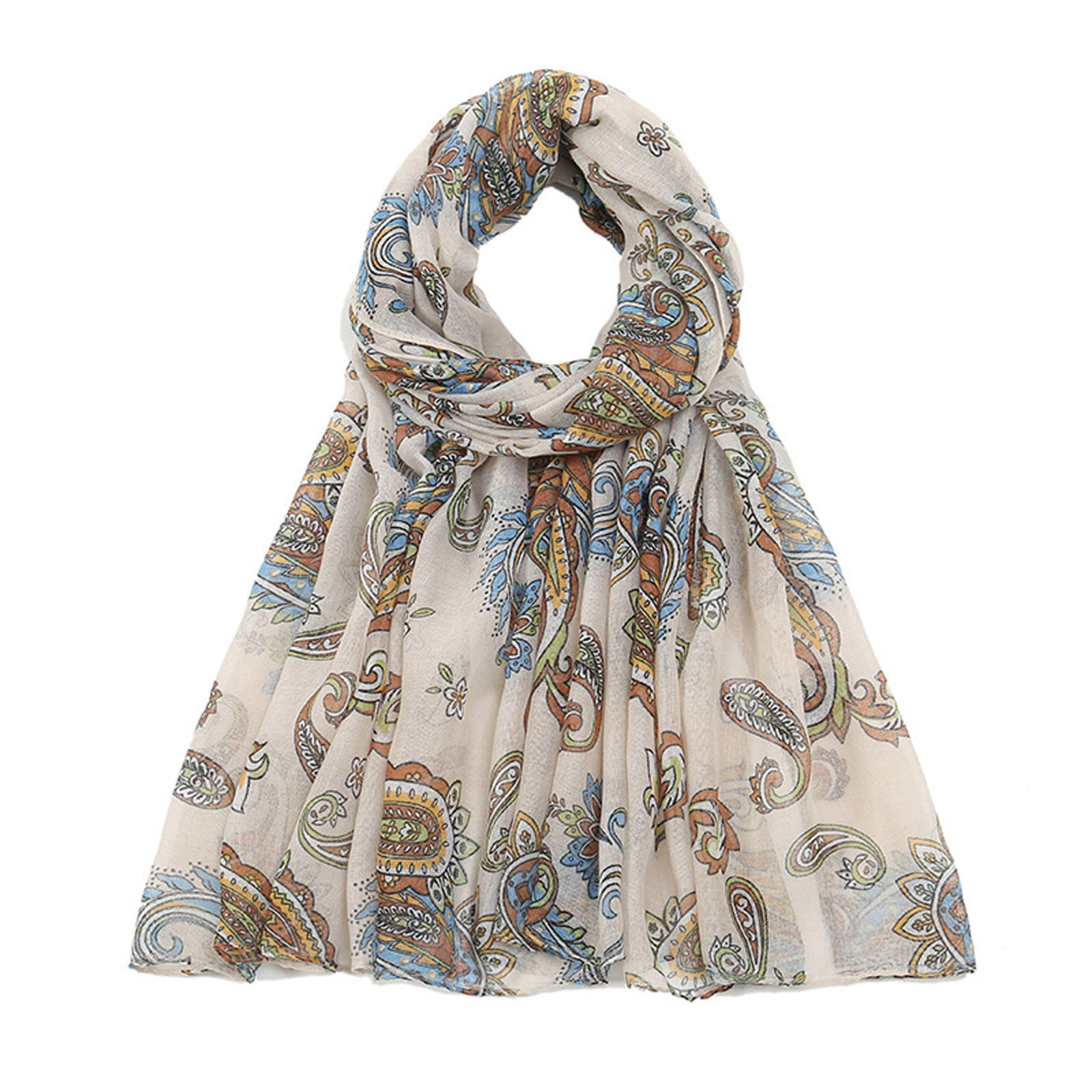 Baberdicy Silk Scarf Big Deal Women Fashion Print Head Scarf ...