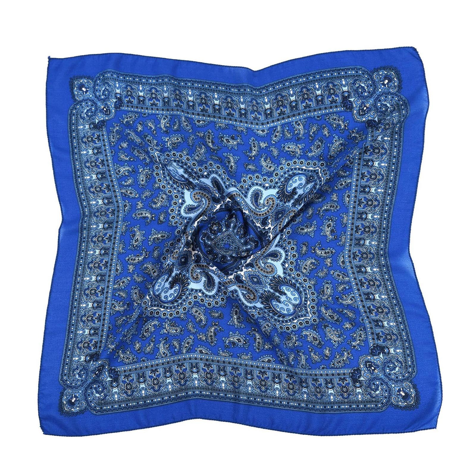 Baberdicy Silk Scarf For Women Hair Bandanas Scarf For Islam Folk