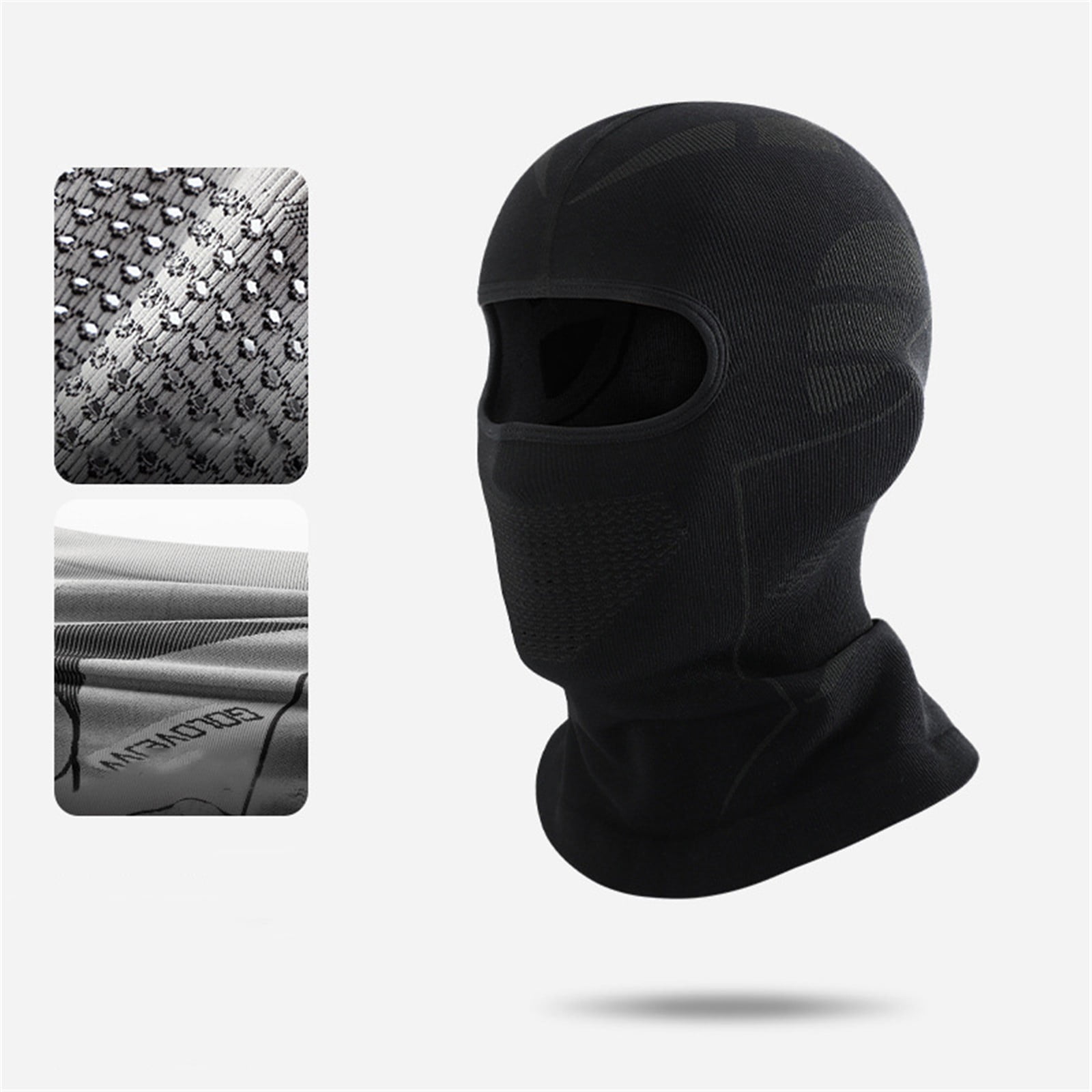 Baberdicy Ski Mask, Full Face Hood, Windproof Plush Head Cover ...