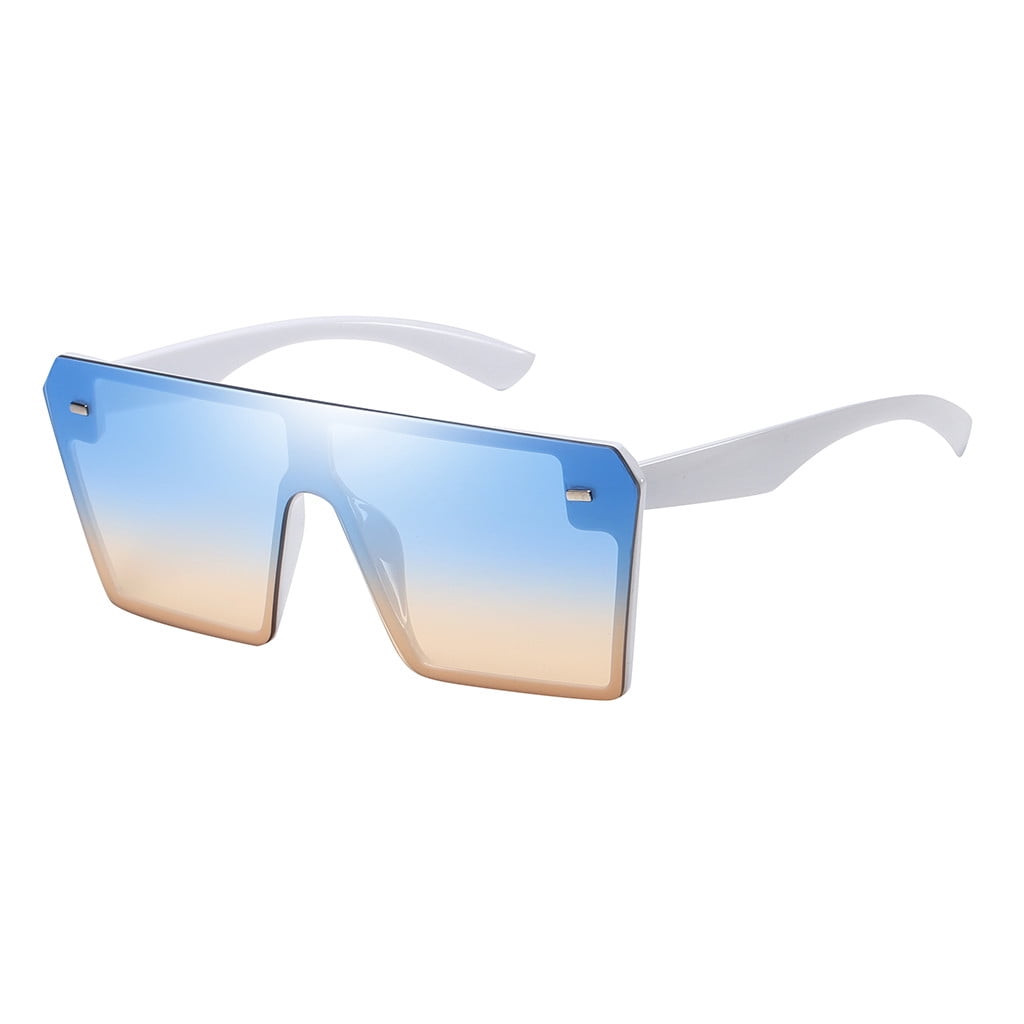 Baberdicy Sunglasses Womens Fashion Man Women Oversize Square Sunglasses Glasses Shades Vintage