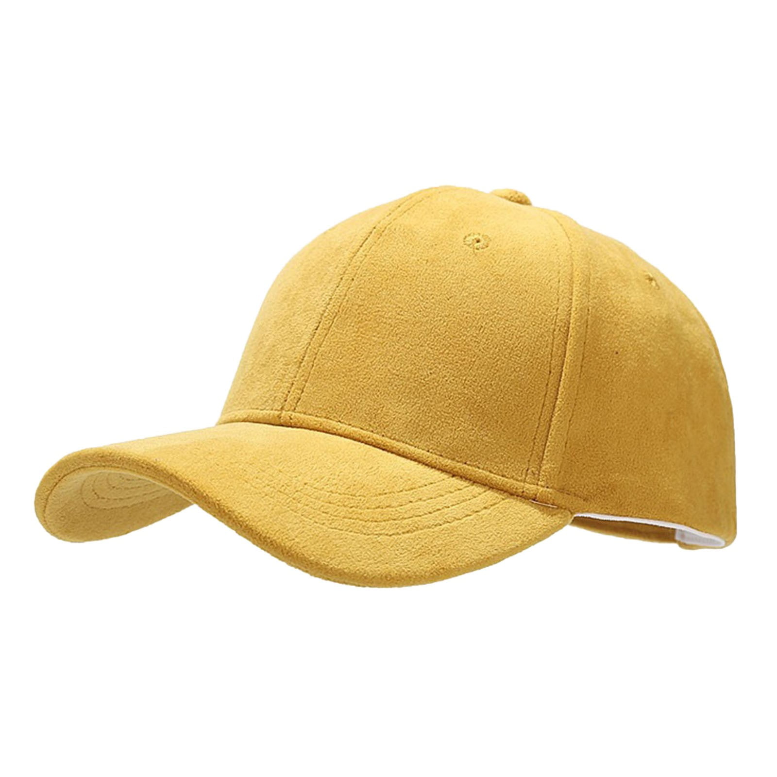 Baberdicy Unisex Baseball Adjustable Baseball Cap Yellow - Walmart.com