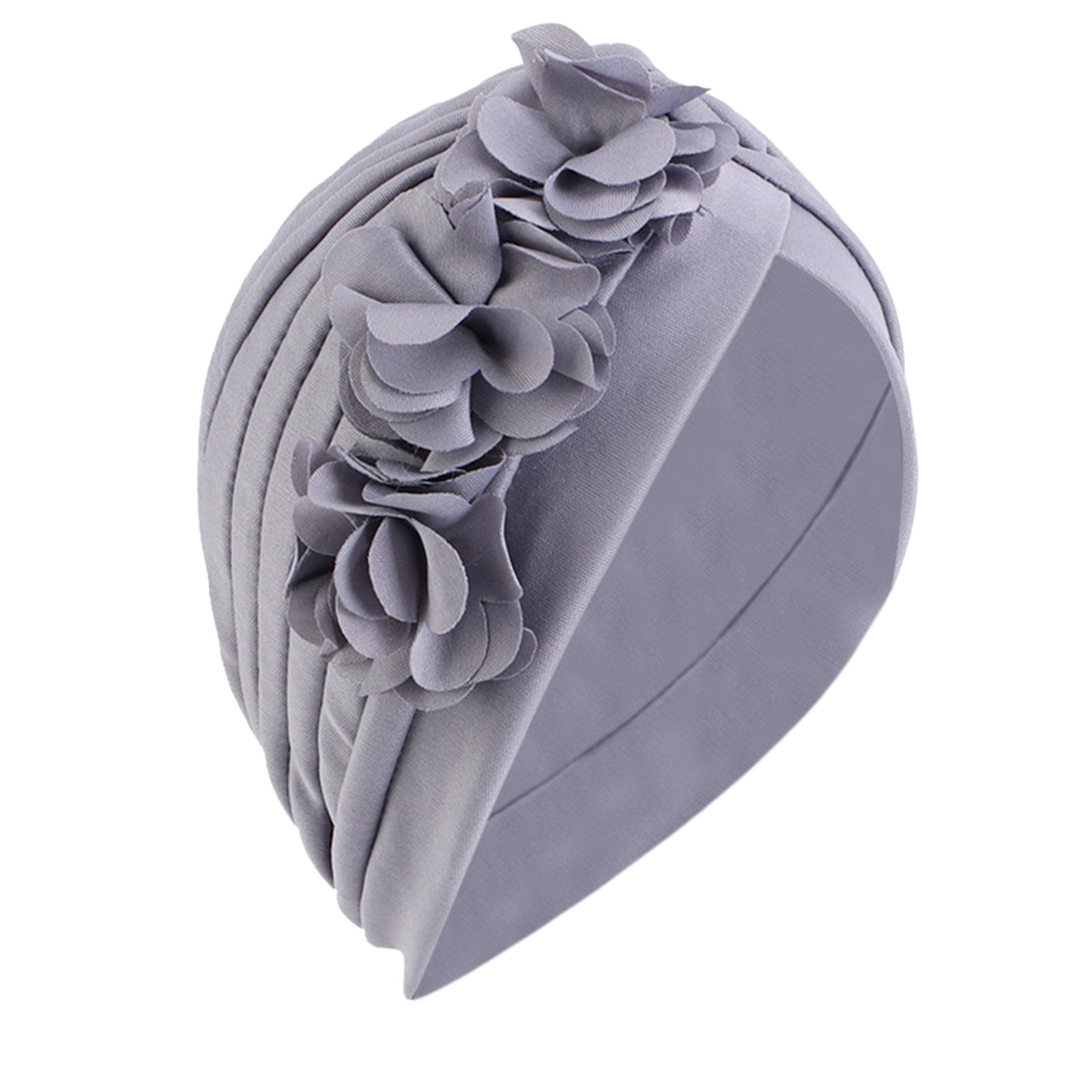 Baberdicy Women's Floral Turban - Elastic Head Cover - Ethnic Print ...
