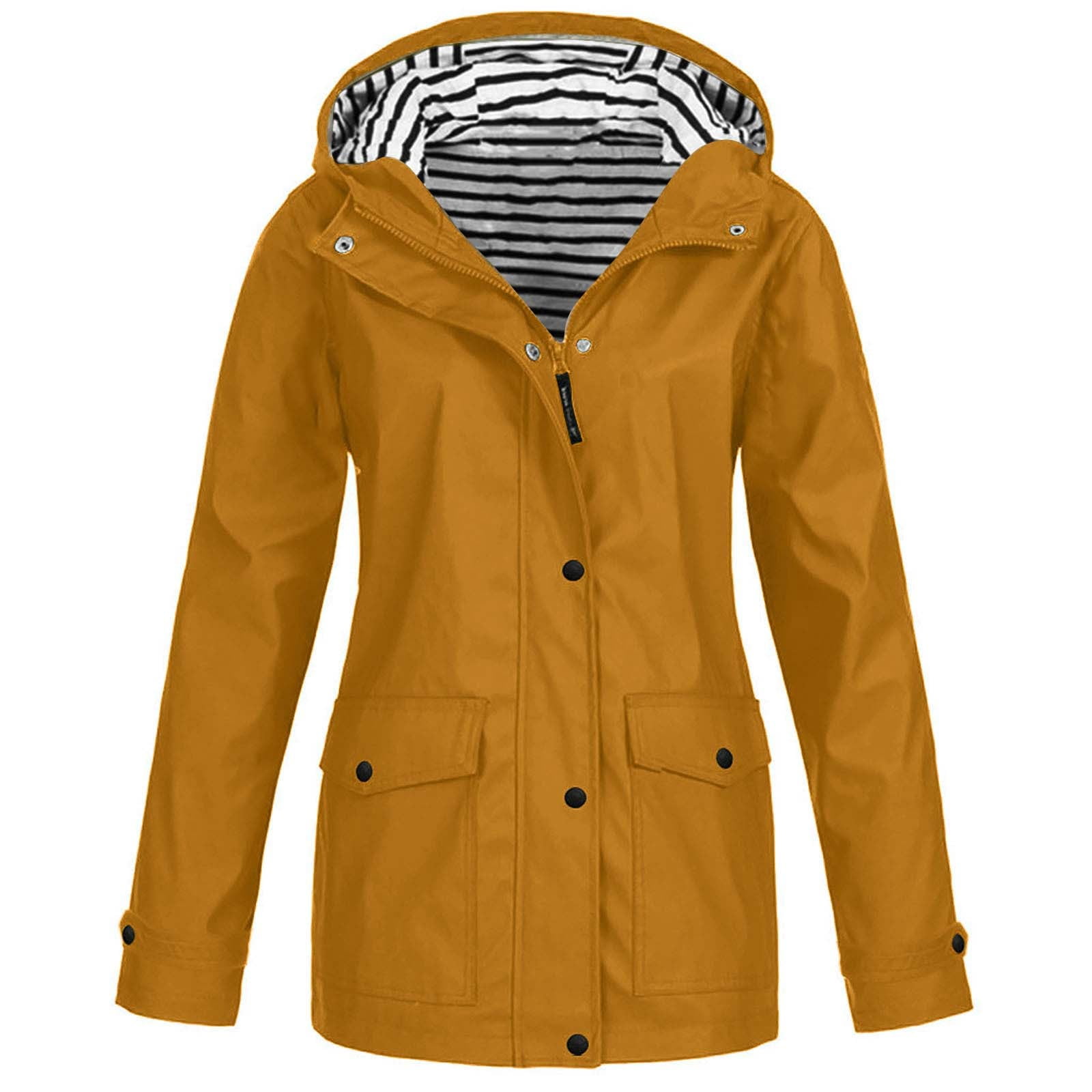 Baberdicy Women's Waterproof Rain Shell, Level-3 Hiking Jacket ...