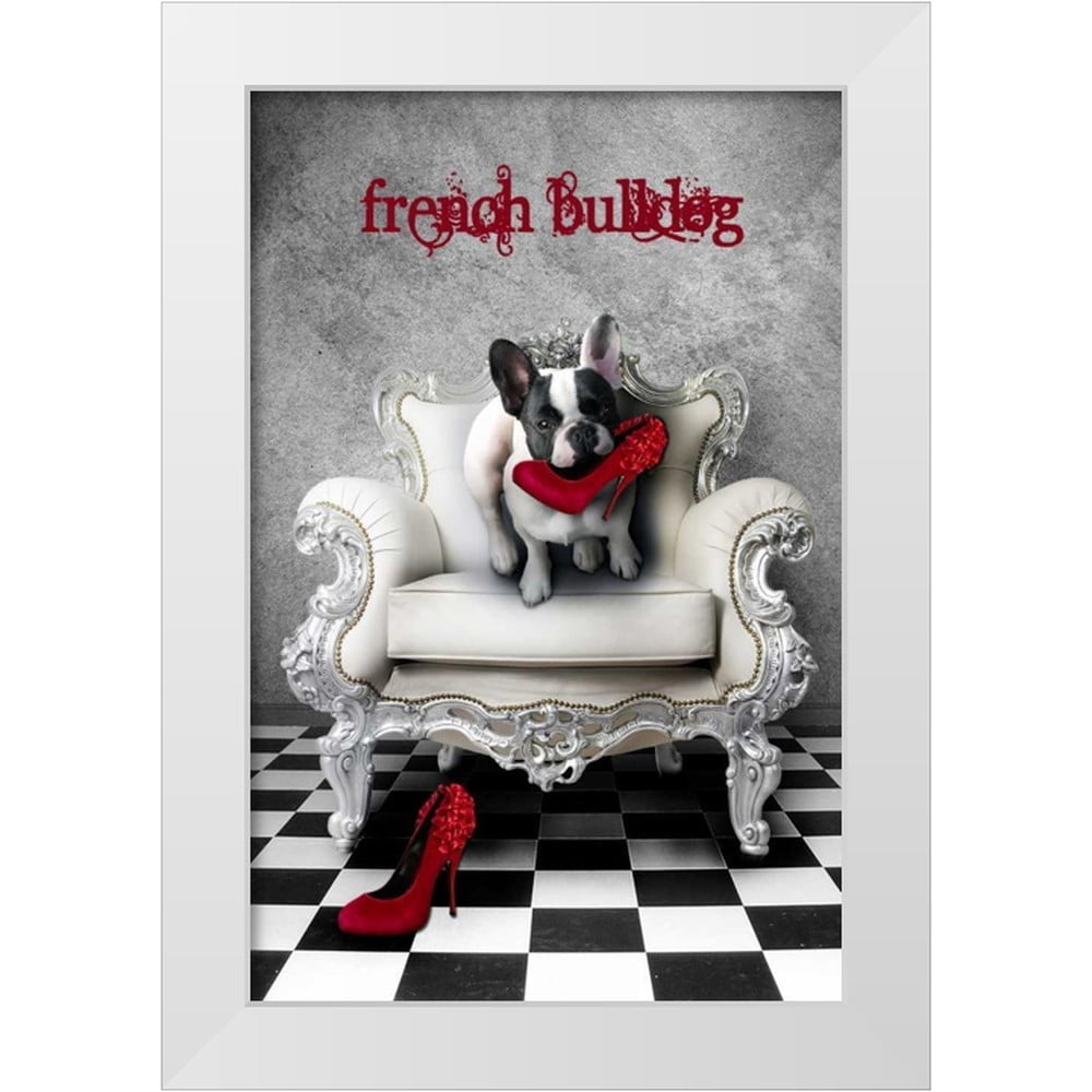 Babette 13x18 White Modern Wood Framed Museum Art Print Titled - French ...
