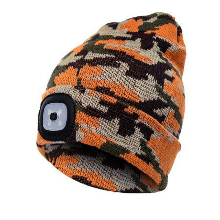 Babibeauty LED Beanie with Lightweight, Neutral Winter Warm Knitted Cap ...