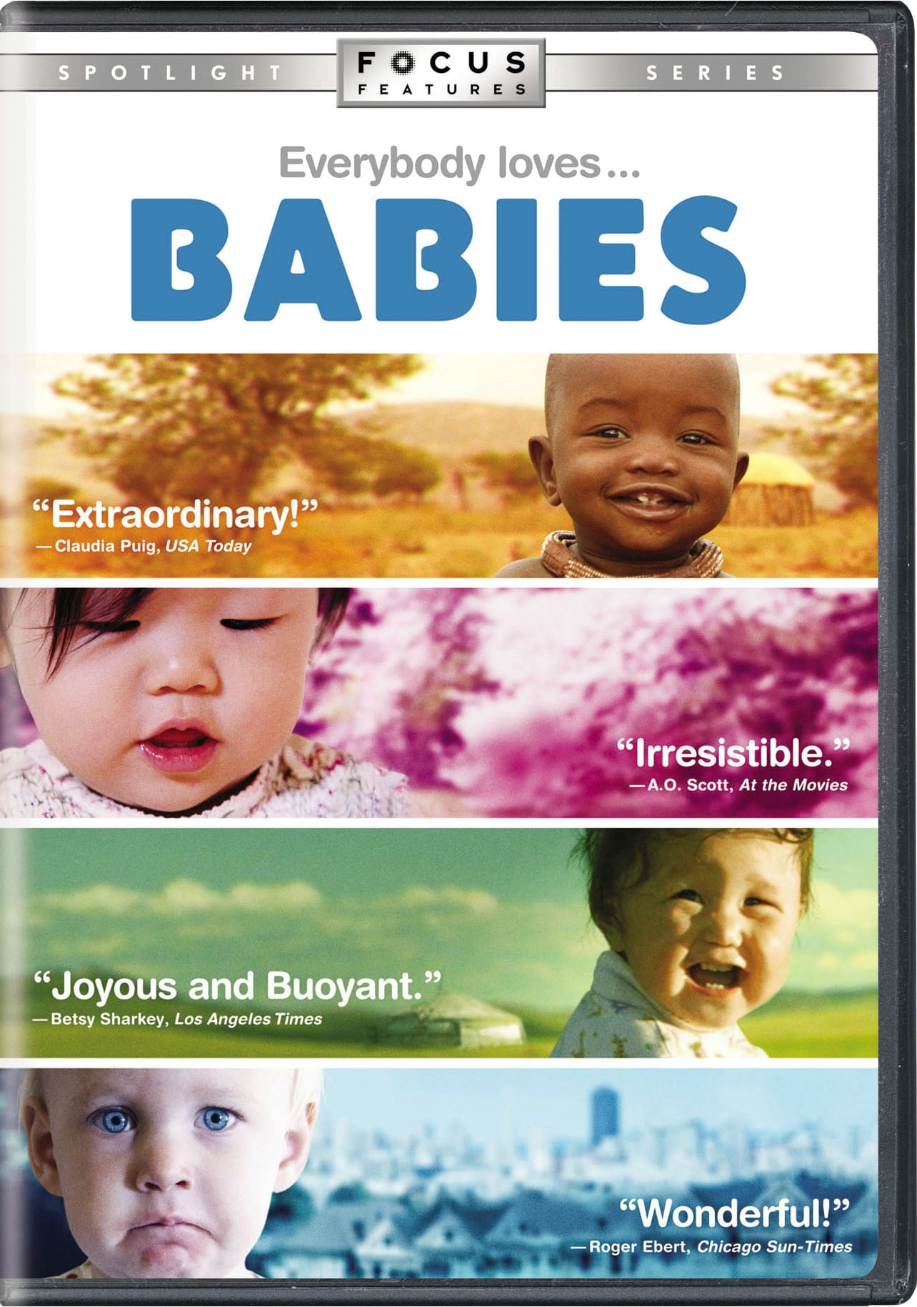 Focus Features: 'Babies' - Feel-Good Documentary Movie (DVD) - Walmart.com