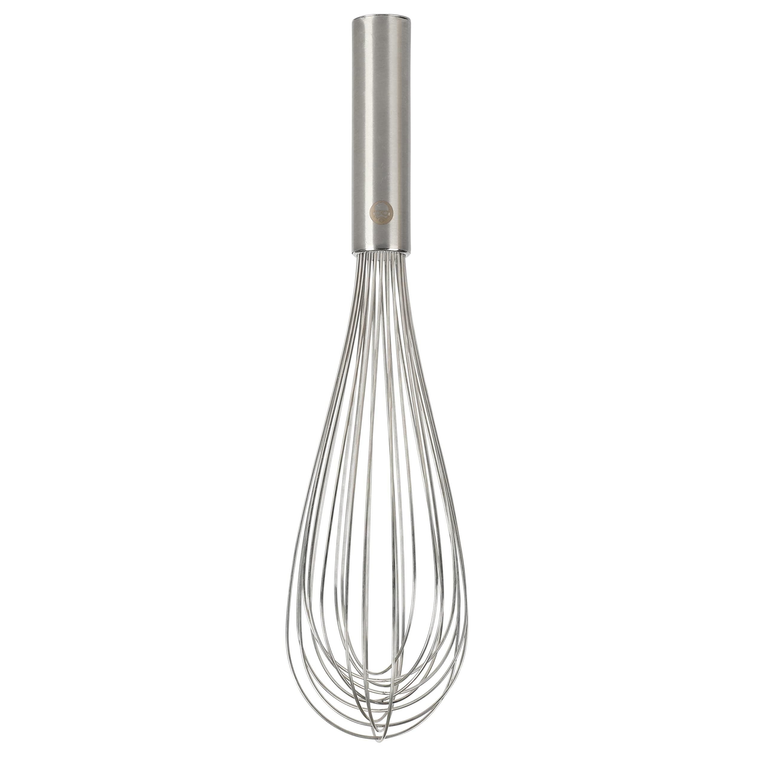 Babish 135455.01R 12 in. Stainless Steel Balloon Whisk, Silver ...
