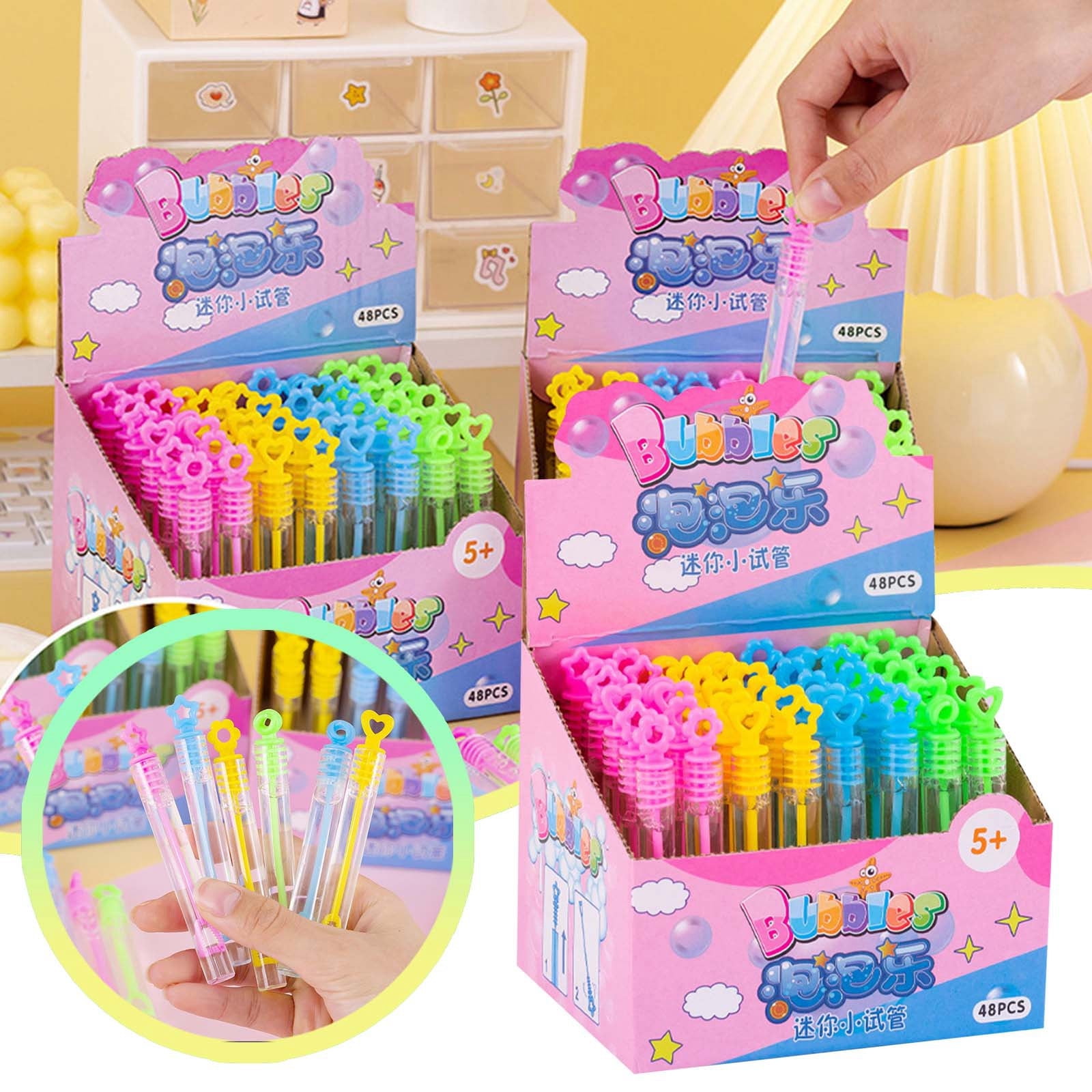 Bable Toy Blowing Toy Mini Stick Water Outdoor Long Lasting Rainbow ...