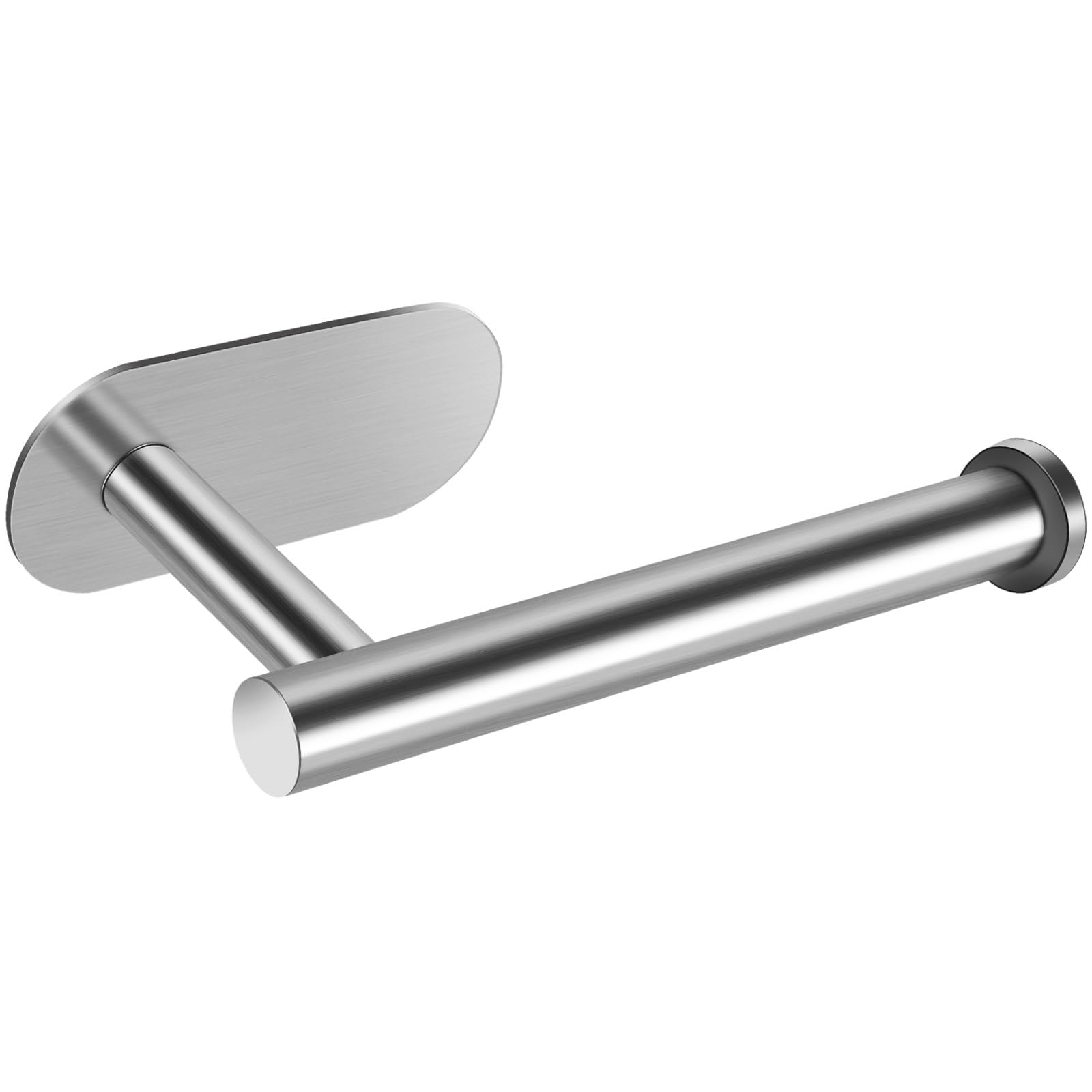 Babnecl Adhesive Toilet Paper Holder - Brushed Nickel Bathroom Tissue ...