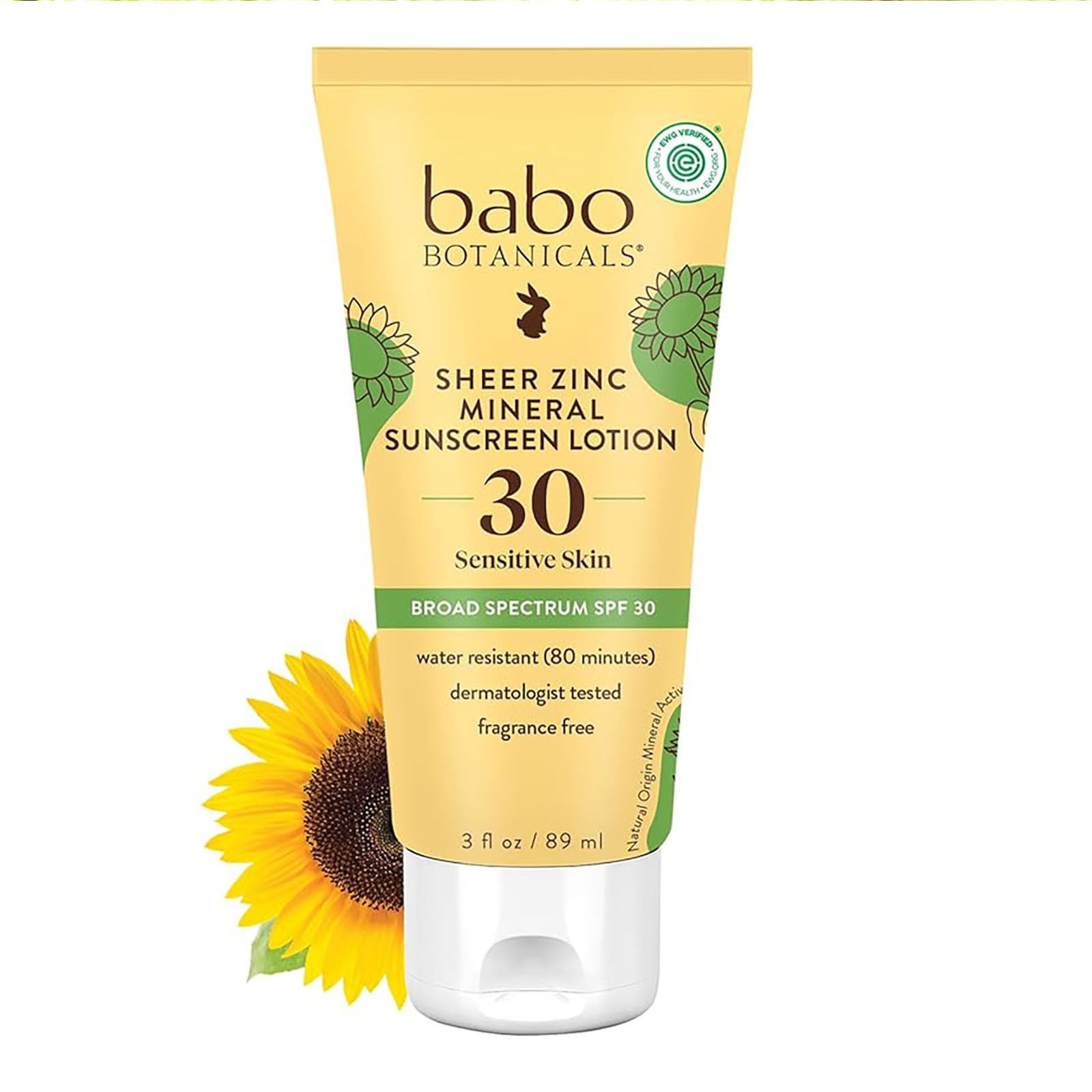 Babo Botanicals Sheer Zinc Mineral Lotion SPF30 Clear – Natural Zinc ...