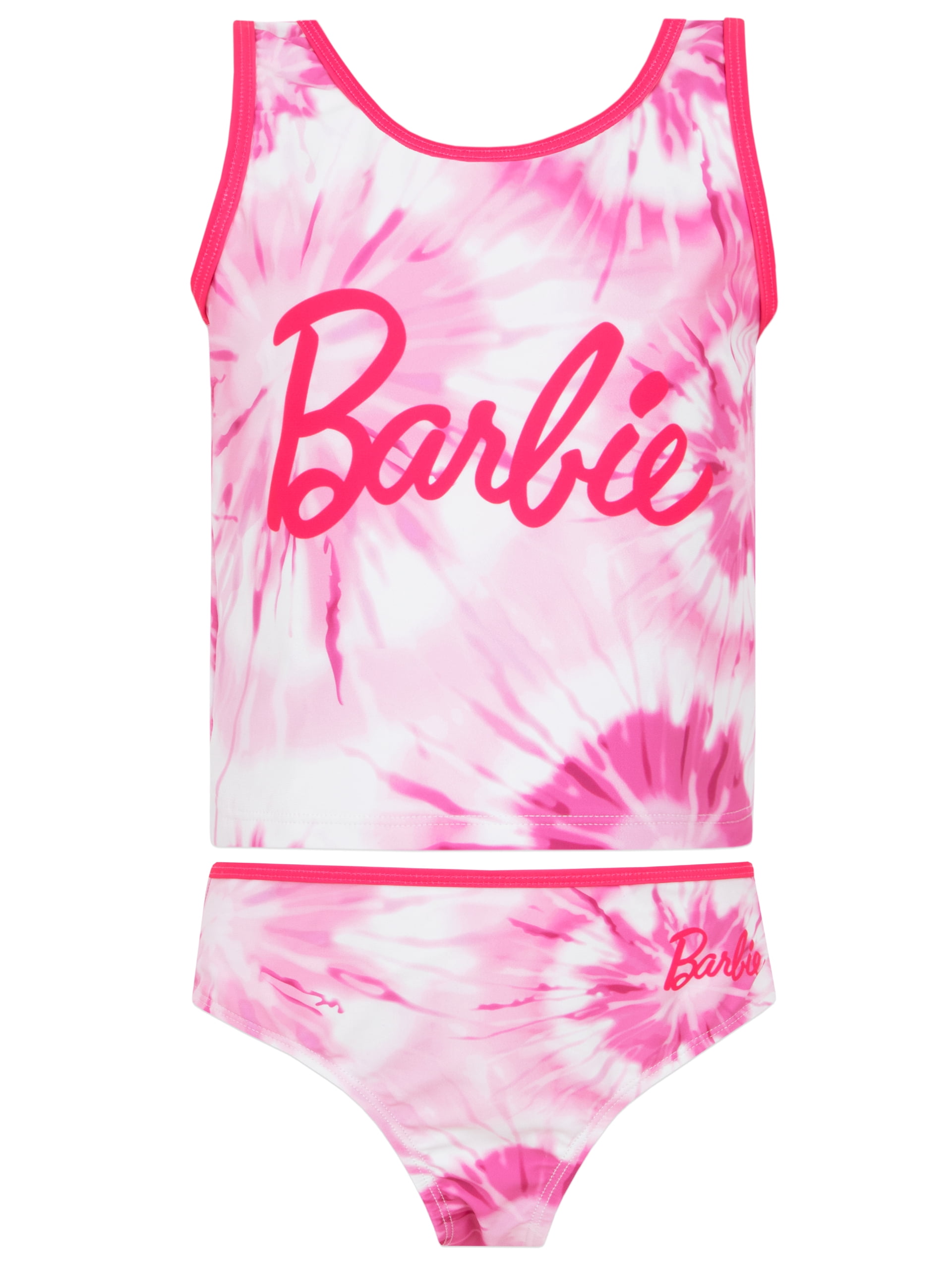 Babrie Girls Tankini Set Pink Sizes 5-12 - Walmart.com