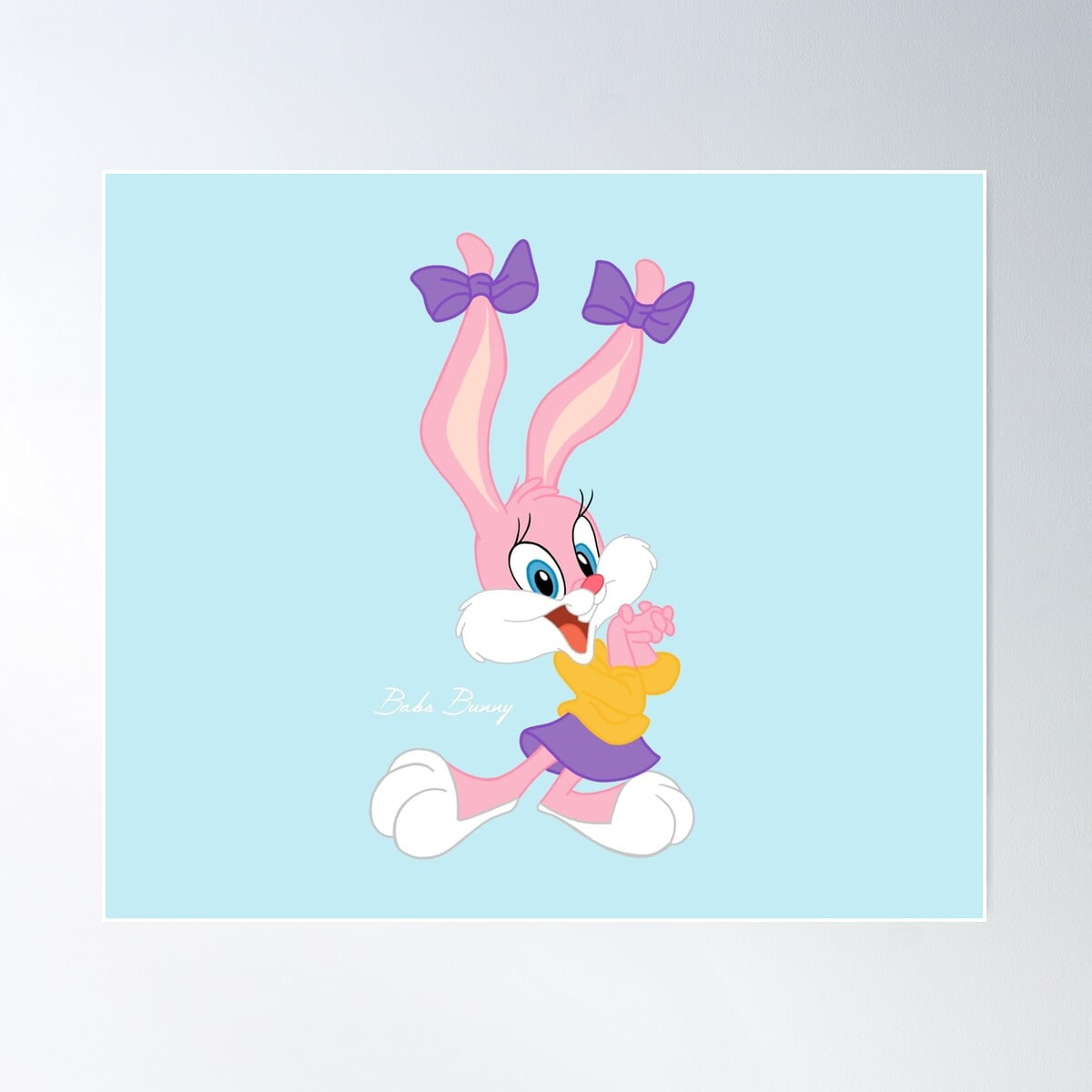 Babs Bunny Poster Wall Art, Modern Wall Decor For Living Room Bedroom ...
