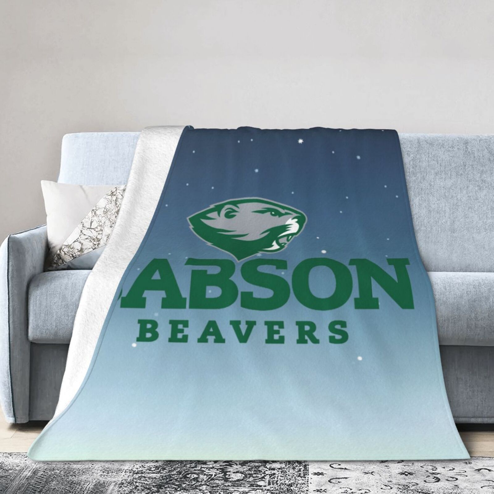 Babson College Logo Ultra-Soft Micro Fleece Blanket Soft Comfortable ...