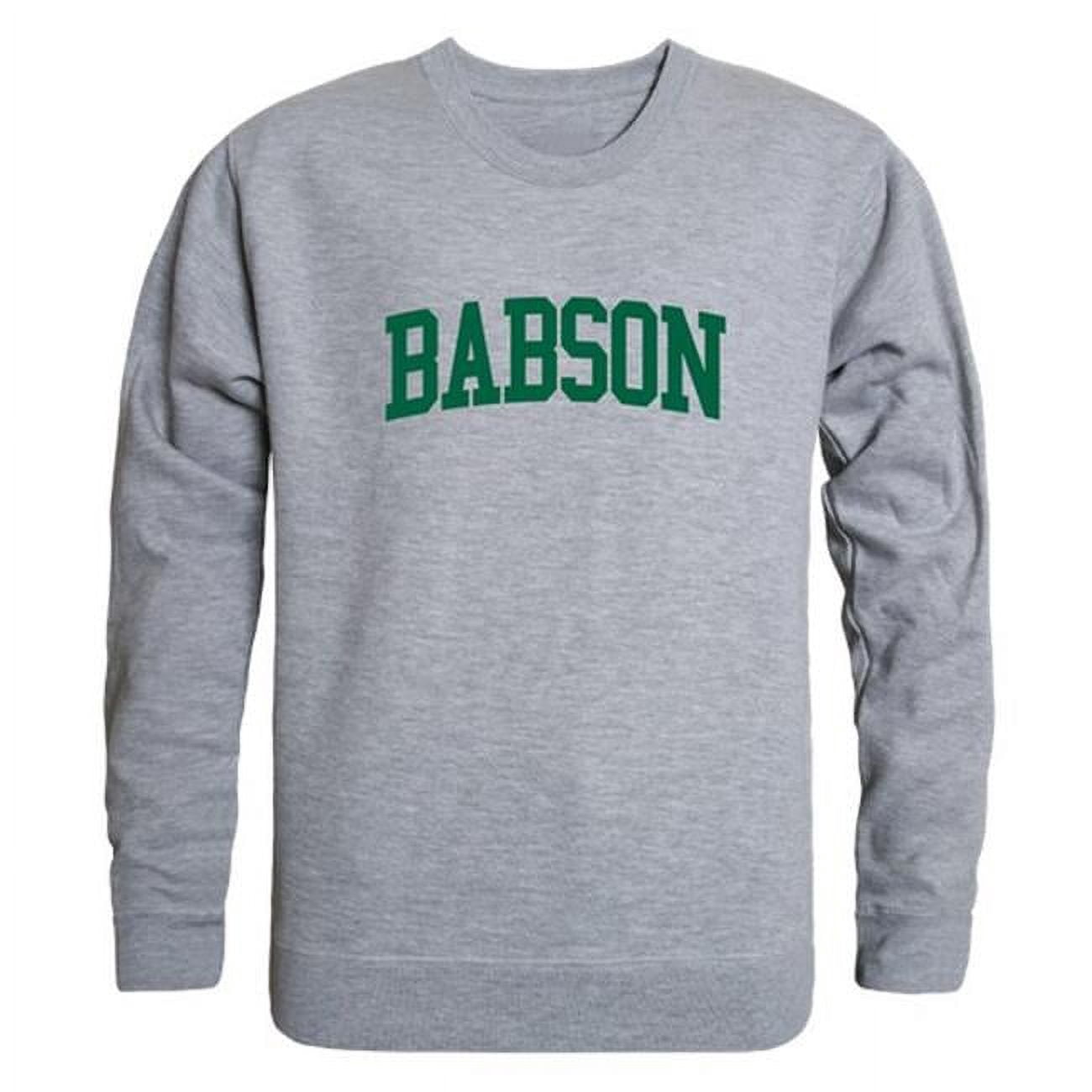 Babson College Men GameDay Crewneck Sweatshirt, Heather Grey - Extra ...