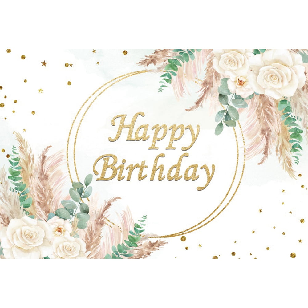 Baby 1st Birthday Boho Backdrops Photography Sunshine Flower Butterfly ...