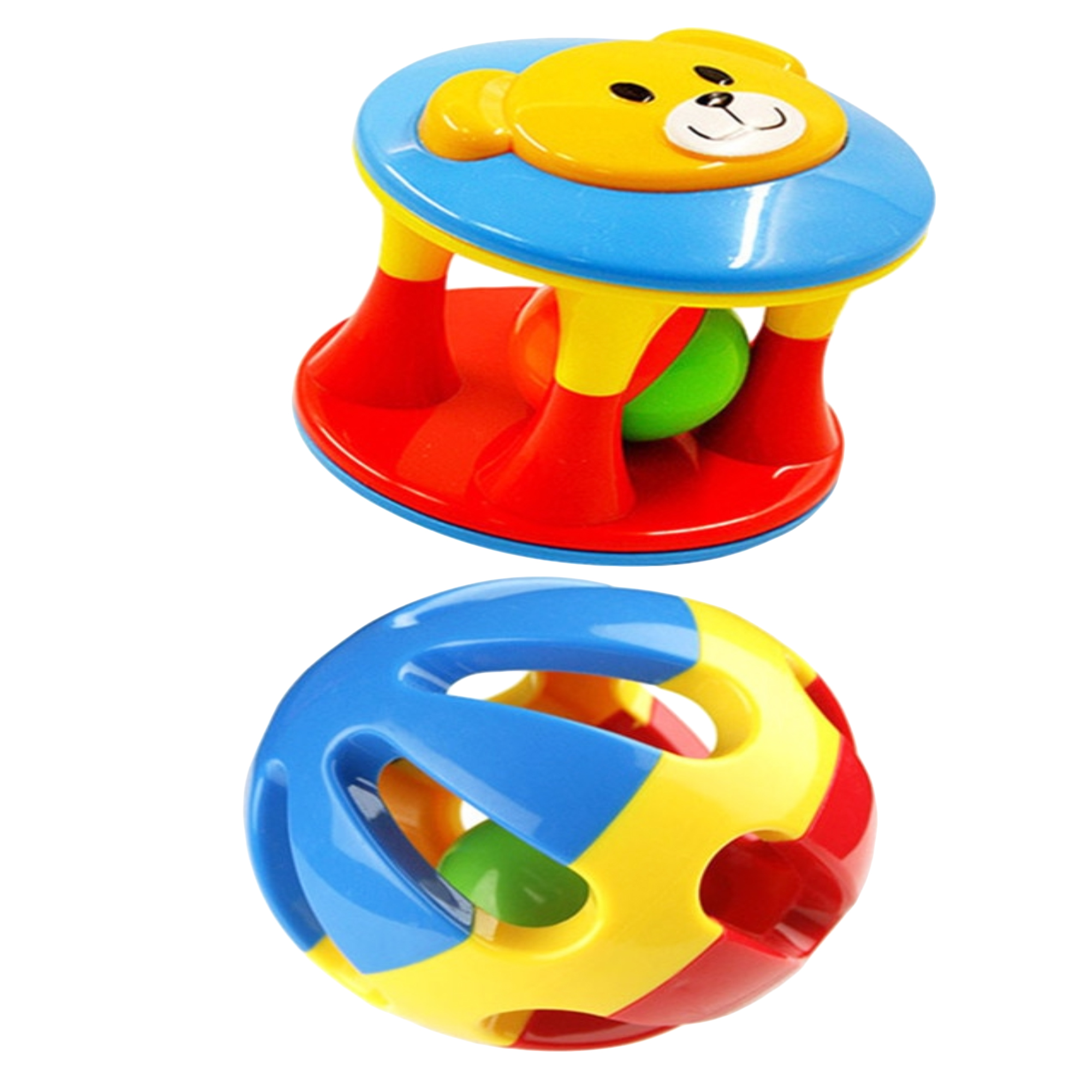 Baby 2 Pc Hand Held Rattle Set, Unisex Design, 0 to 12 Months - Walmart.com