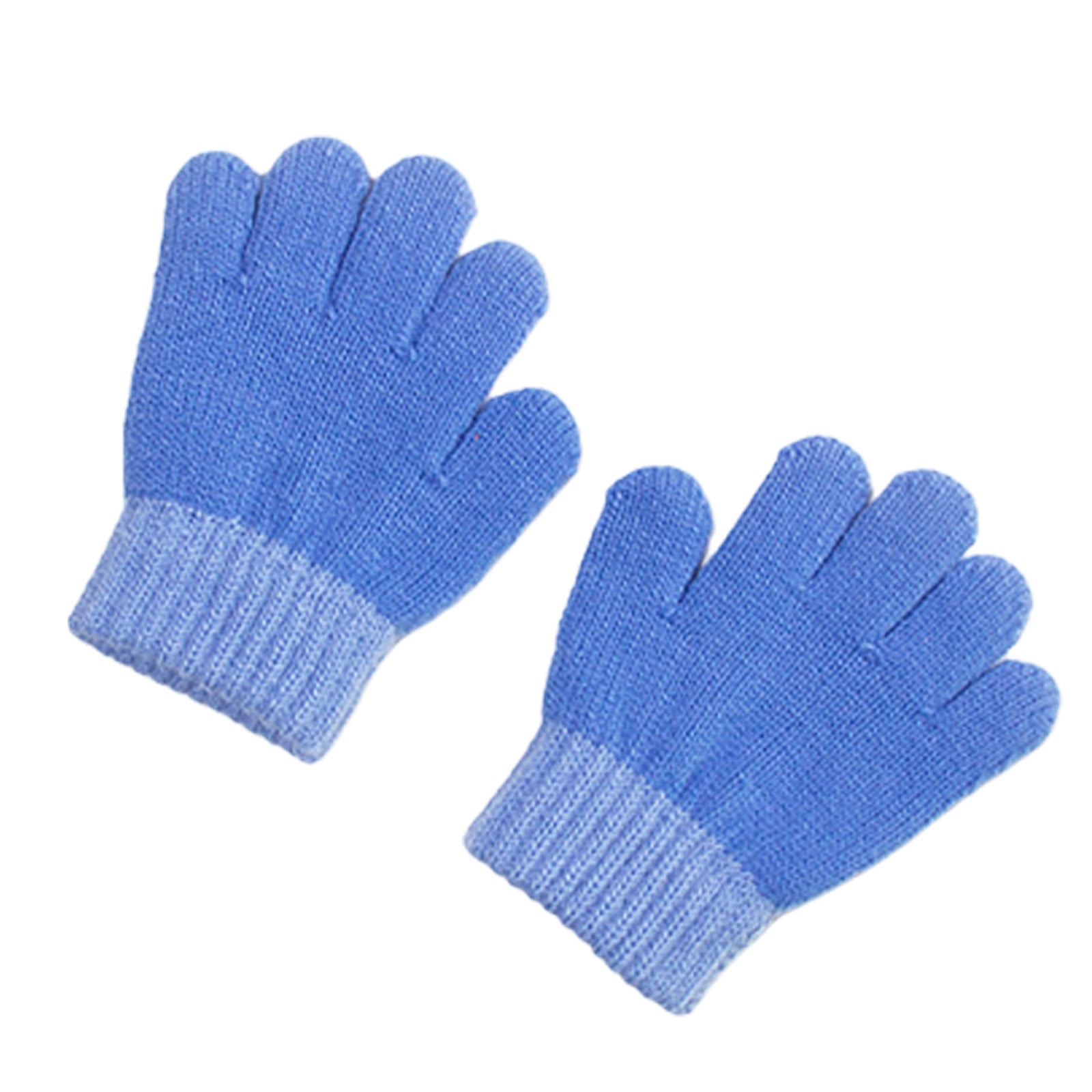 Baby Acrylic Knit Gloves Soft Warm Winter Mittens For Infant 2-4 Years ...