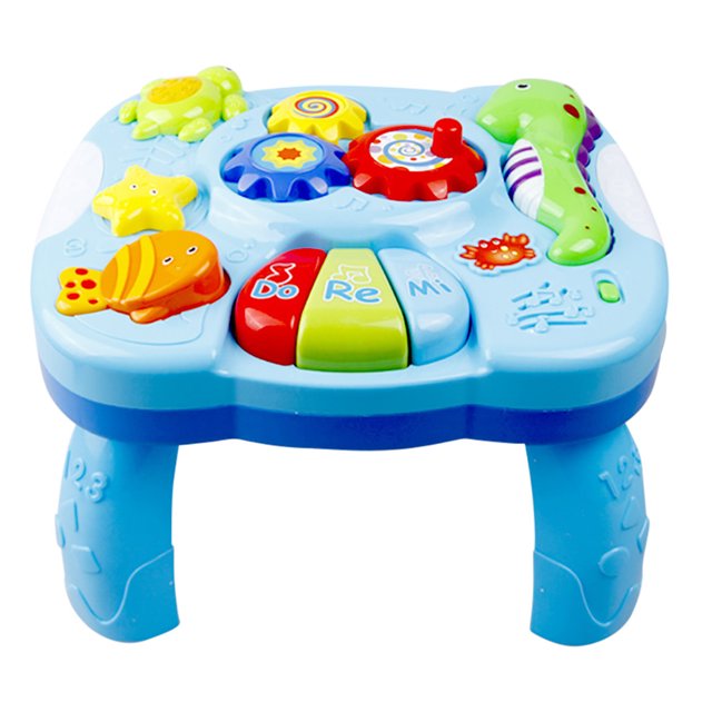 Baby Activity Table Baby Toy Musical Learning Table Ocean Baby Activity ...