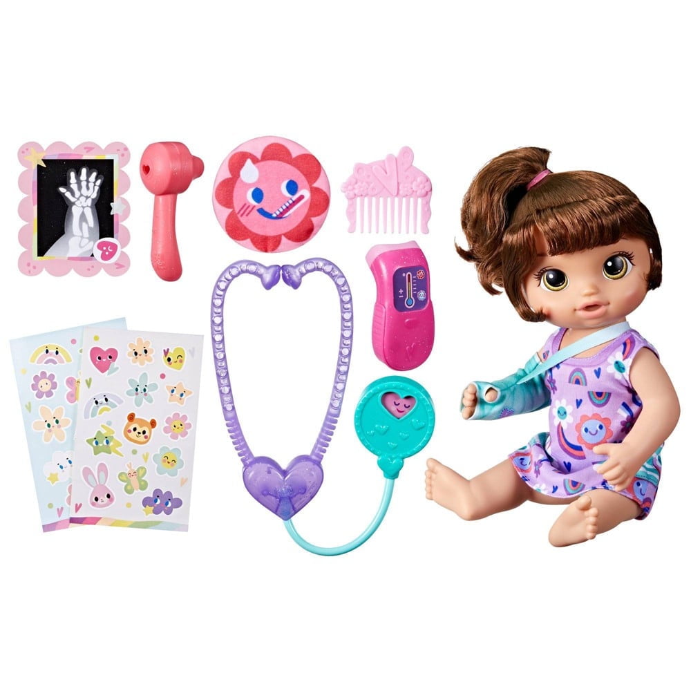 Baby Alive Better Now Bella Doll - Brown Hair/Brown Eyes - Walmart.com