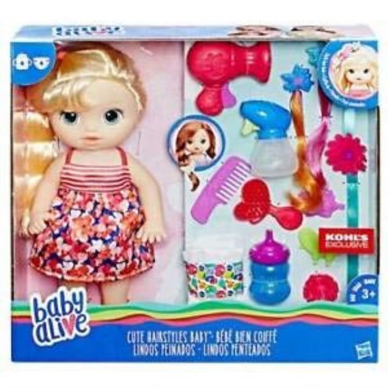 Baby Alive Super Snacks Snackin' Sara - Blonde Hair - Walmart.com