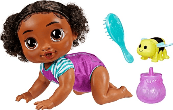 Baby Alive Crawl 'n Play Tilly Tinker Electronic Crawling Baby Doll Set ...