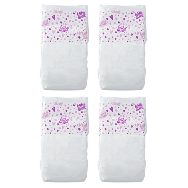 Baby Alive Doll Diapers Refill Pack, Baby Alive Accessories - Walmart.com