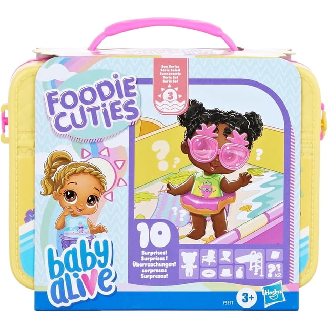 Baby Alive Foodie Cuties, Surprise Toy, 3-Inch Doll for Kids 3 and Up ...