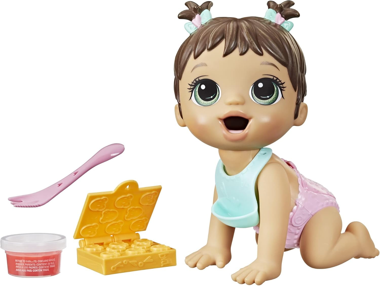 Baby Alive Lil Snacks Doll, Eats and Poops, Snack-Themed 8-Inch Baby ...