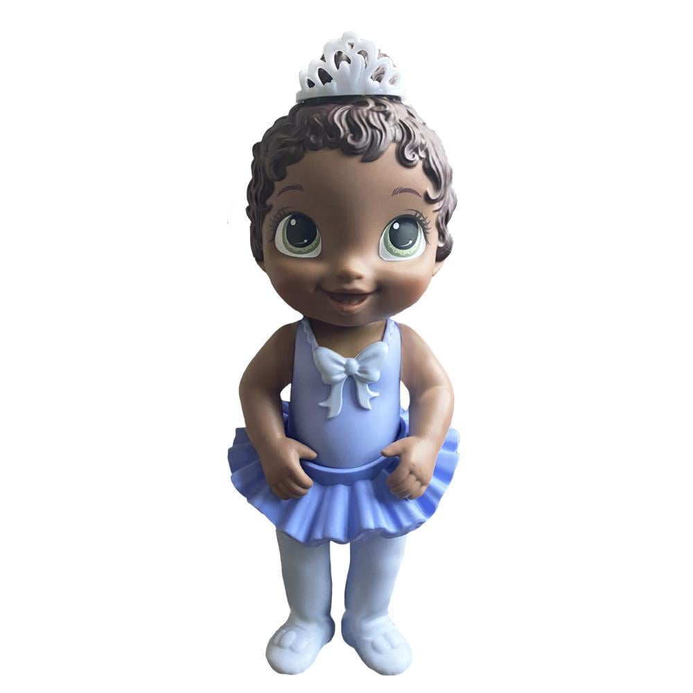 Baby Alive Sweet Ballerina Doll, Purple Bodysuit, Tutu Skirt, Tiara ...