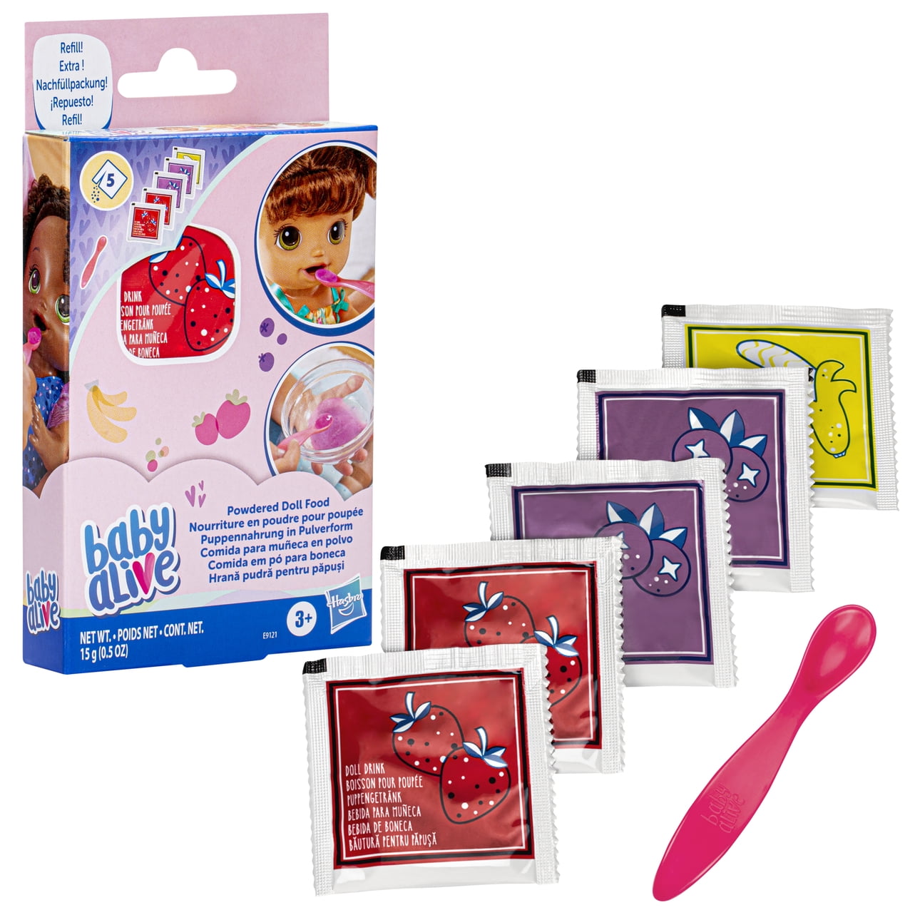 Baby Alive Powdered Doll Food Packets for Feeding - Walmart.com