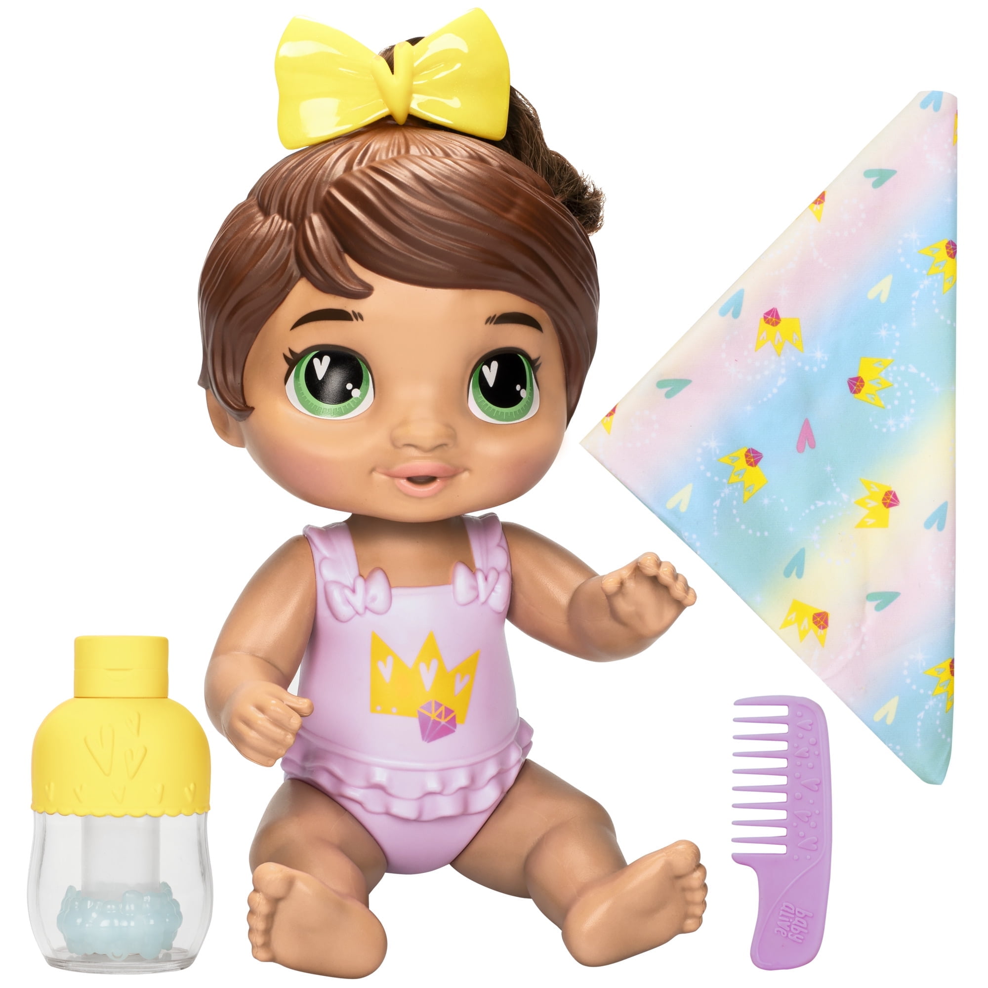 Baby Alive Shampoo Snuggle 11'' Water Doll 3 Ways to Play Comb 11 ...
