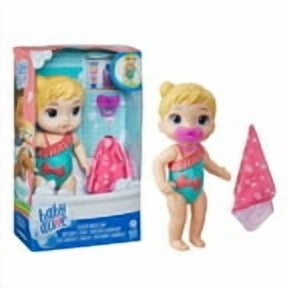 Baby Alive Splash 'n Snuggle Baby Doll for Water Play Blonde - Walmart.com
