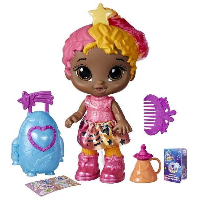 Baby Alive Star Besties Stellar Skylar Doll, 9-Inch, Brown Hair, Brown ...