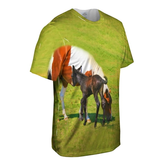 Baby And Mama Horse Mens T-Shirt All Over Print - Walmart.com