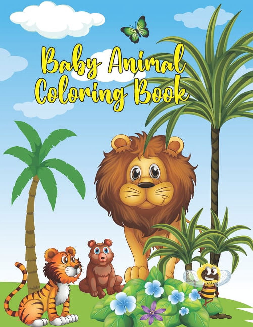 Baby Animal Coloring Book : Animal Babies Super Fun and Educational ...