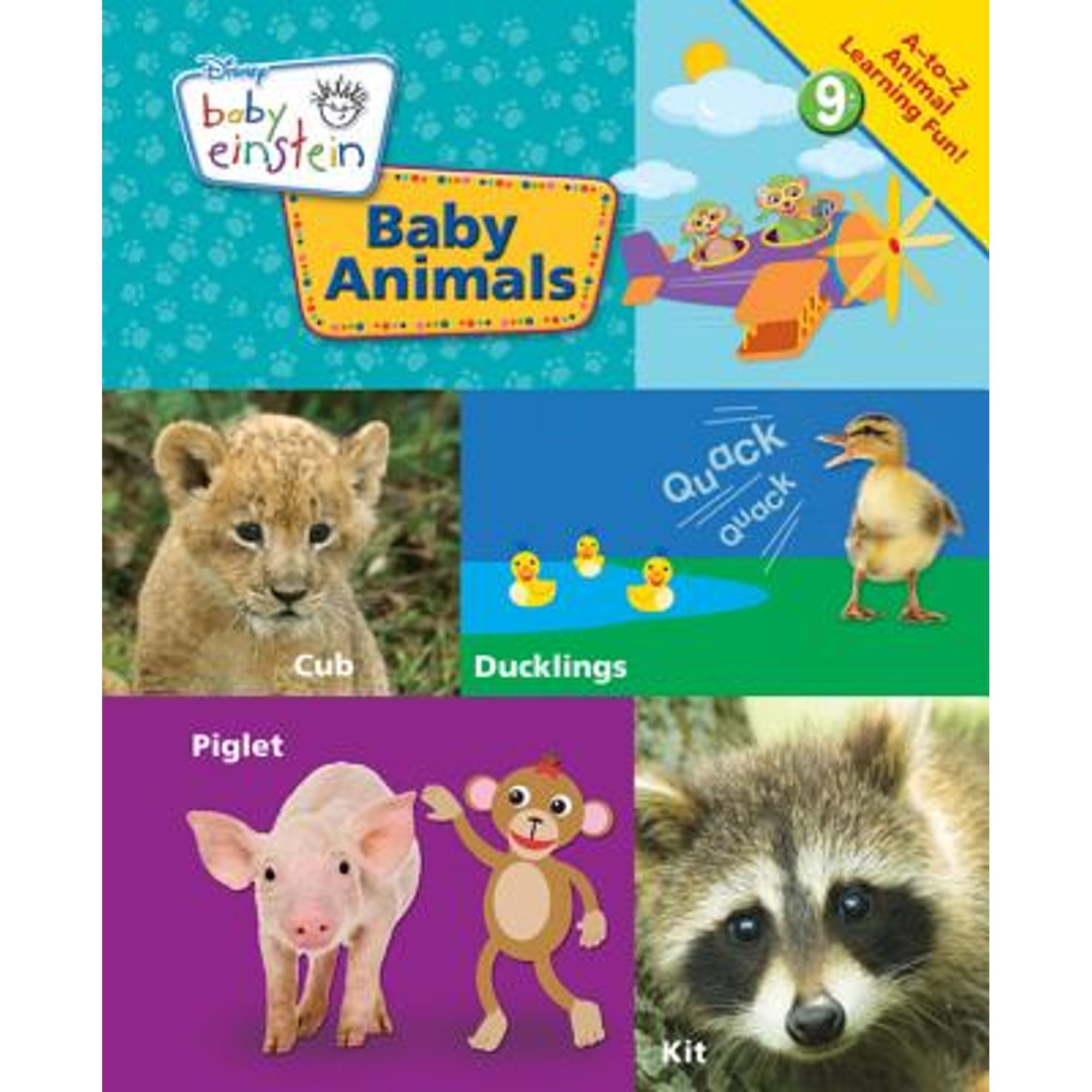 Pre-Owned Baby Einstein Baby Animals Disney Baby Einstein Board Book ...