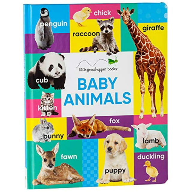 Pre-Owned Early Learning - Baby Animals Book Downloadable App! Board ...