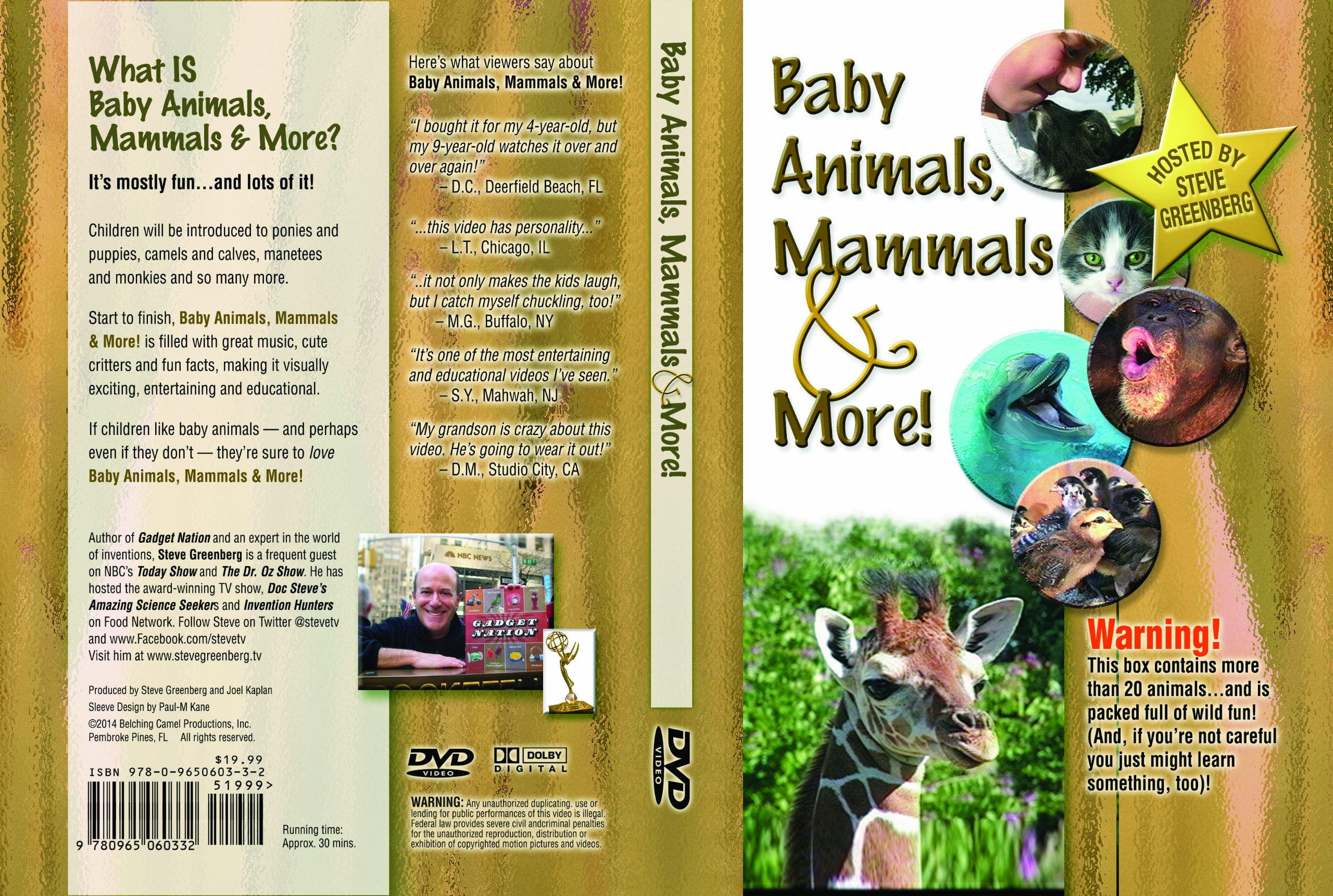 Baby Animals, Mammals & More! (DVD, 2014) NEW - Walmart.com