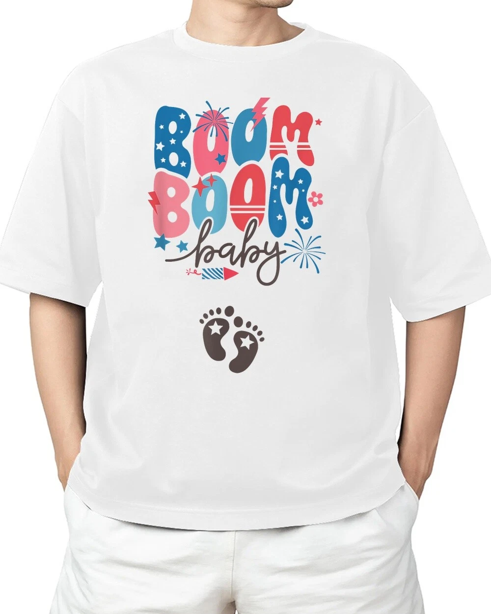Baby Announcement 4th of July Pregnancy Reveal T-Shirt Hot Unisex S-4XL ...