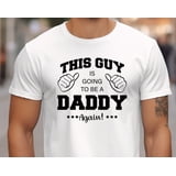 Baby Announcement Daddy Shirt New Dad Tshirt Pregnancy Announcement Tee ...
