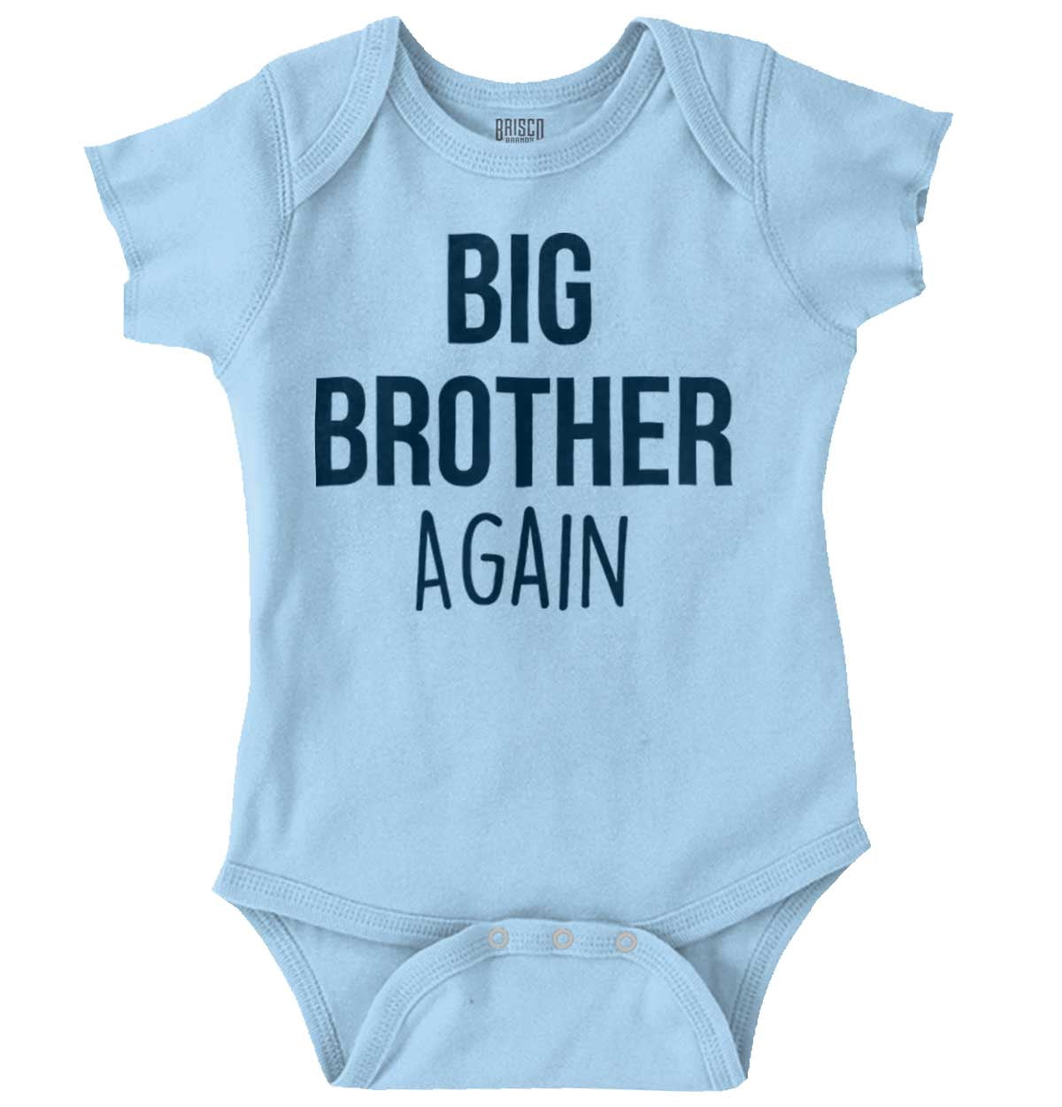 Baby Announcement Oldest Big Brother Bodysuit Jumper Boys Infant Baby ...