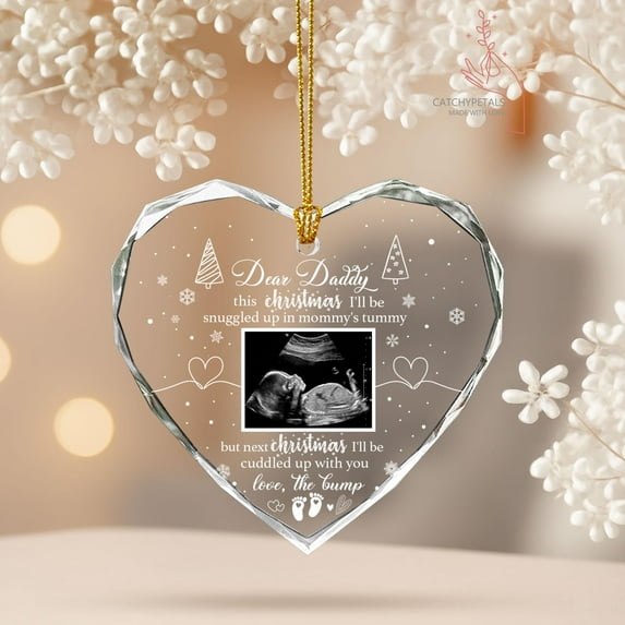 Baby Announcement Ornament, Pregnancy Announcement Gifts, New Baby ...
