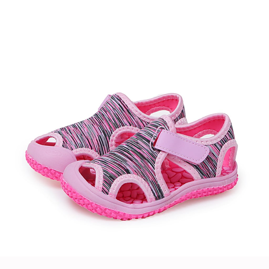 Baby Athletic Sandals Boy Girl Summer Walking Shoes Closed Toe Sneakers ...