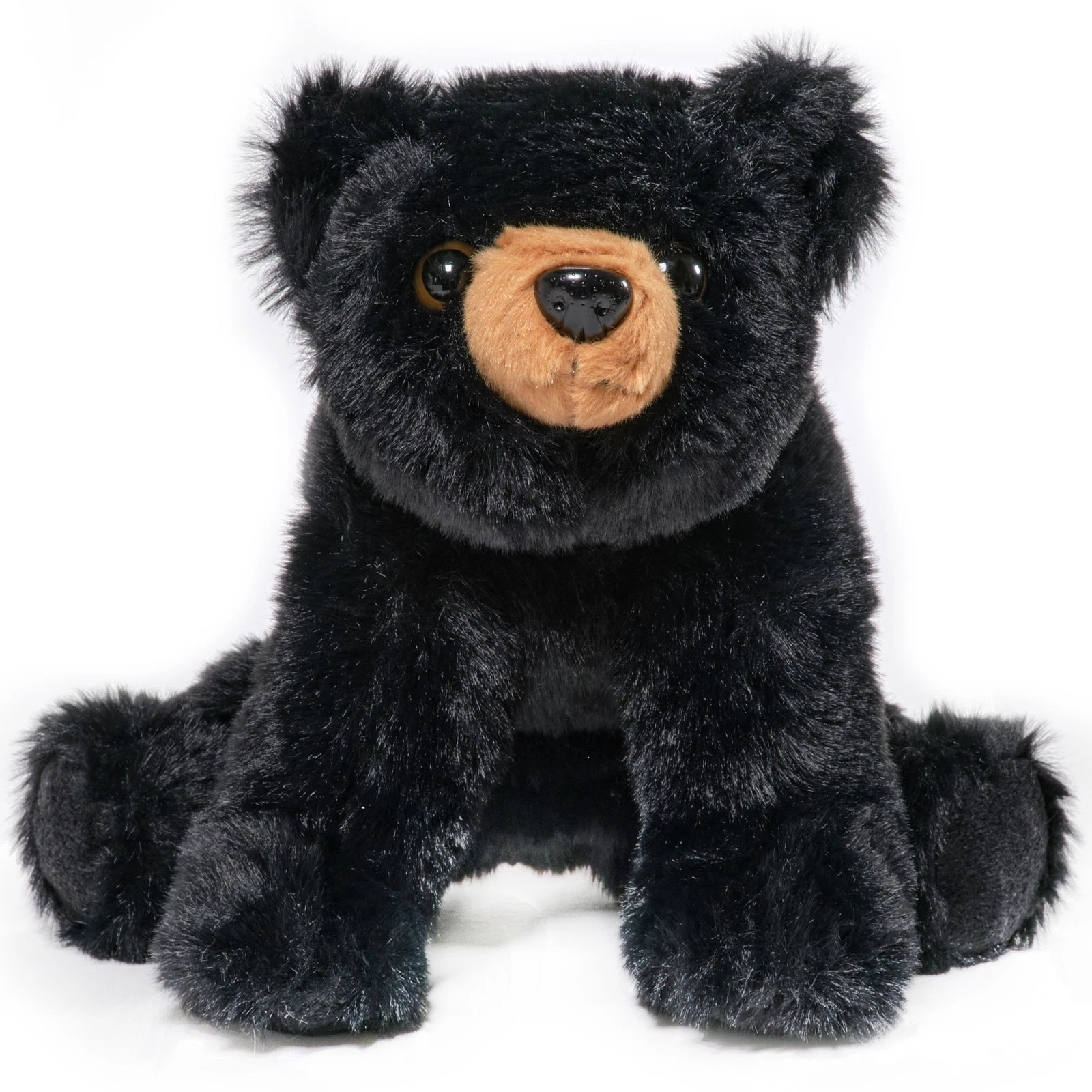 Baby Bandit Plush Stuffed Animal Black Bear Teddy, 12.5" - Walmart.com