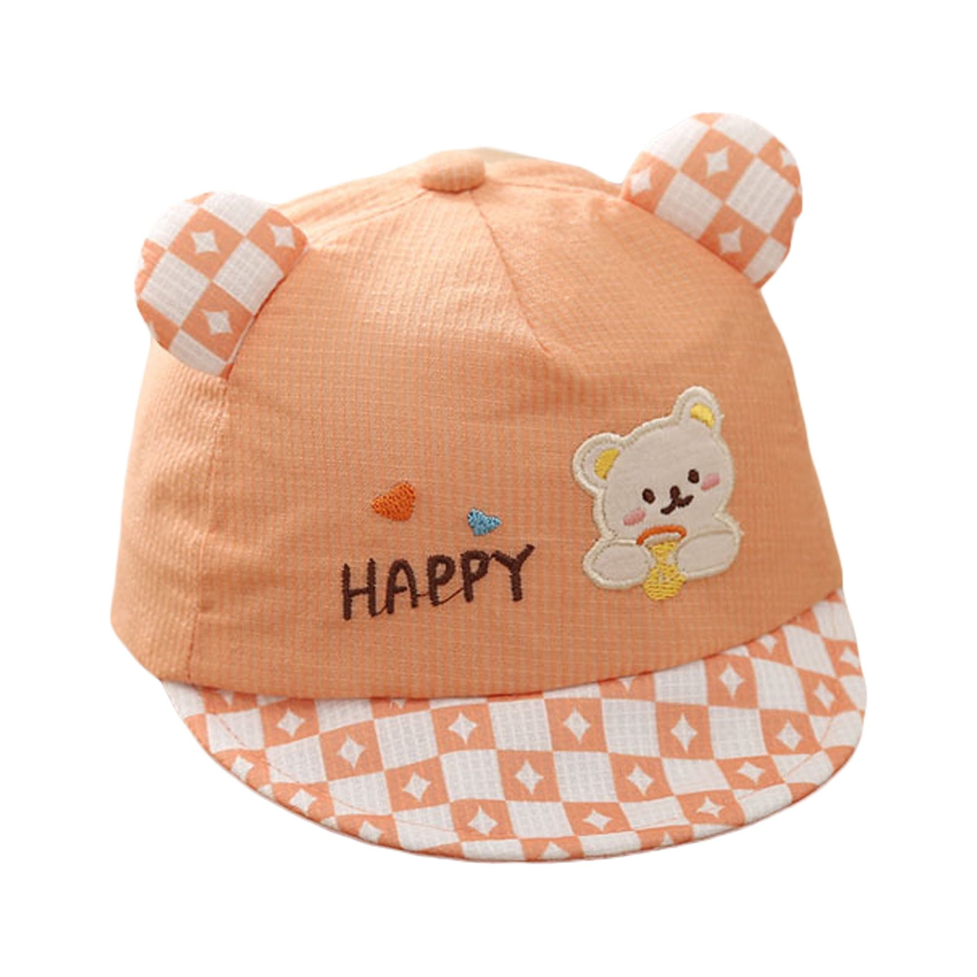 Baby Baseball Cap Duck Cap Infant Kids Sun Hat Bear Cute Cartoon Caps ...