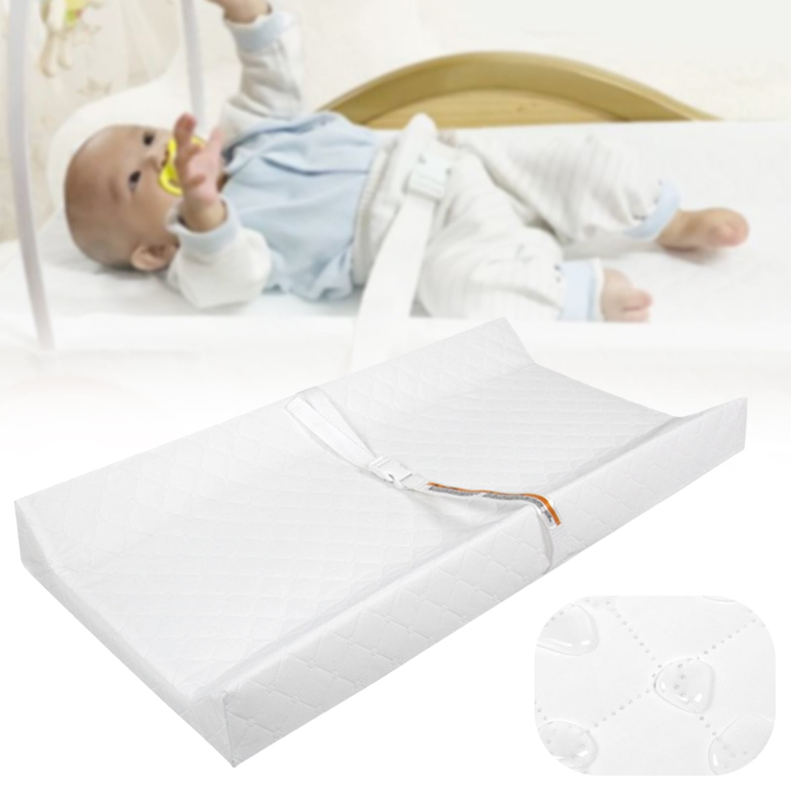 Baby Basics Changing White Is Both And Using Soft Foam And Streamlined ...