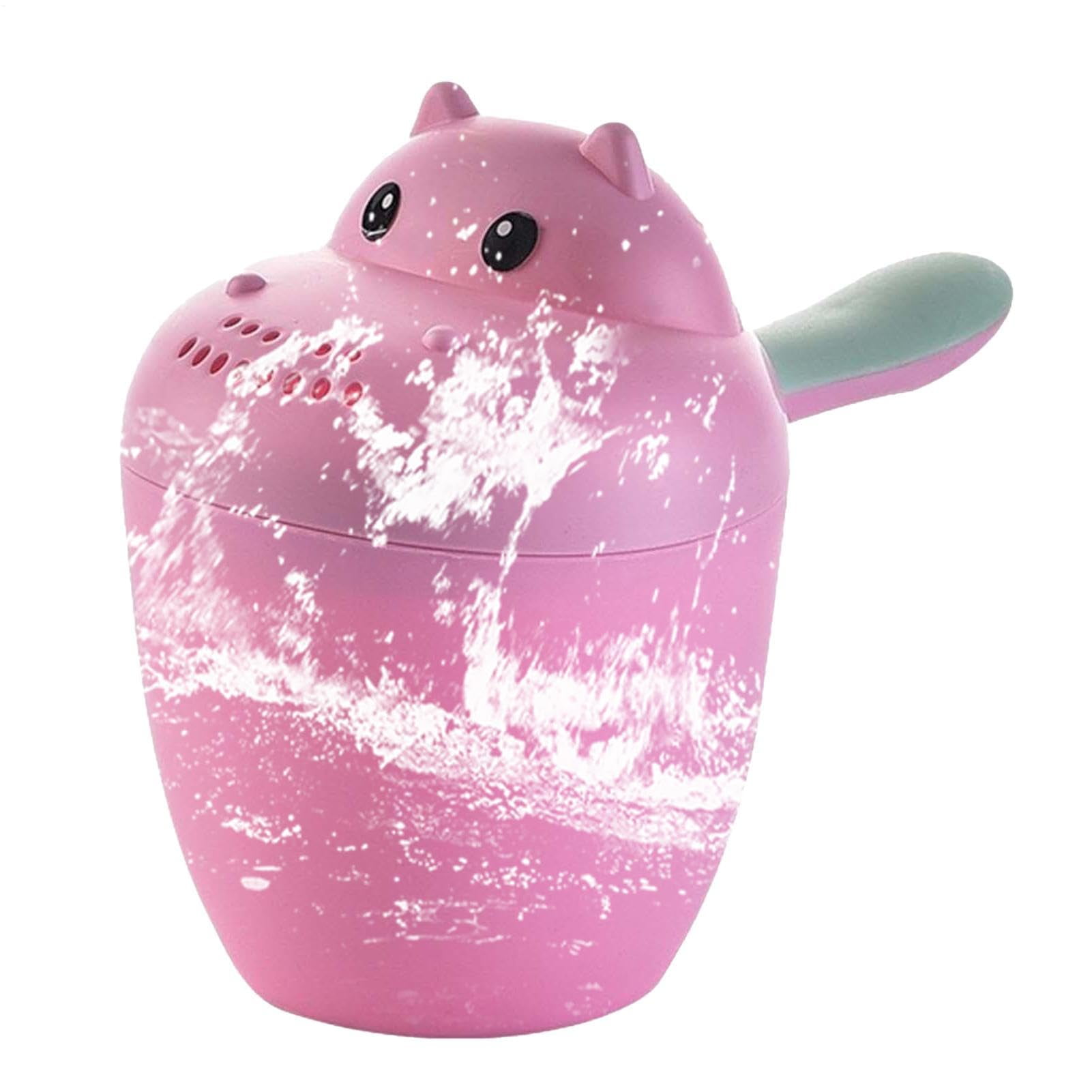 Baby Bath Cup – Shampoo Rinser, Bath Pail | Cute Hippopotamus Water ...